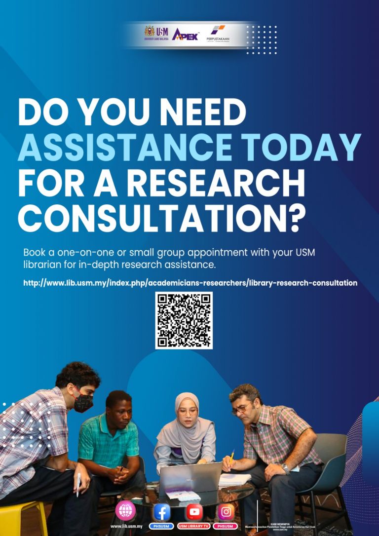 Library research consultation